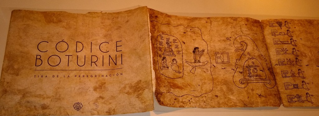 Códice Boturini Tira De La Peregrinación
