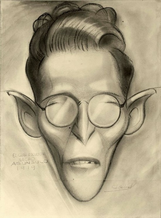 El escultor Ignacio Asúnsolo
