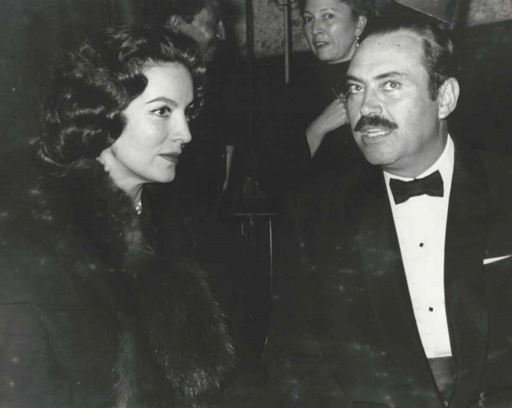 Los actores María Félix y Pedro Armendáriz
