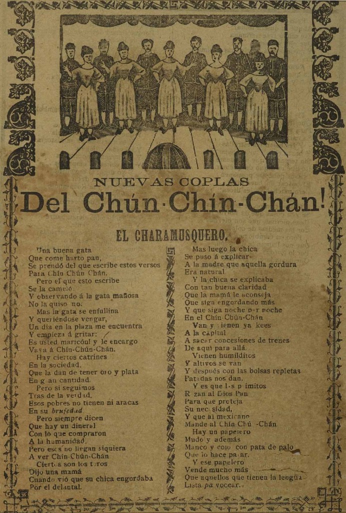 ¡Nuevas coplas del Chún Chín Chán!